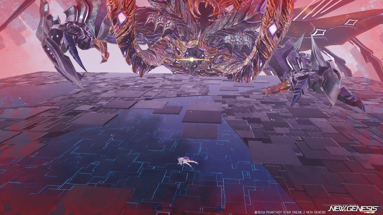 [PSO2NGS] Dark Falz Dalion R2 solo Ra/Sl ダークファルス・ダリオン Rank.2 ソロ - YouTube