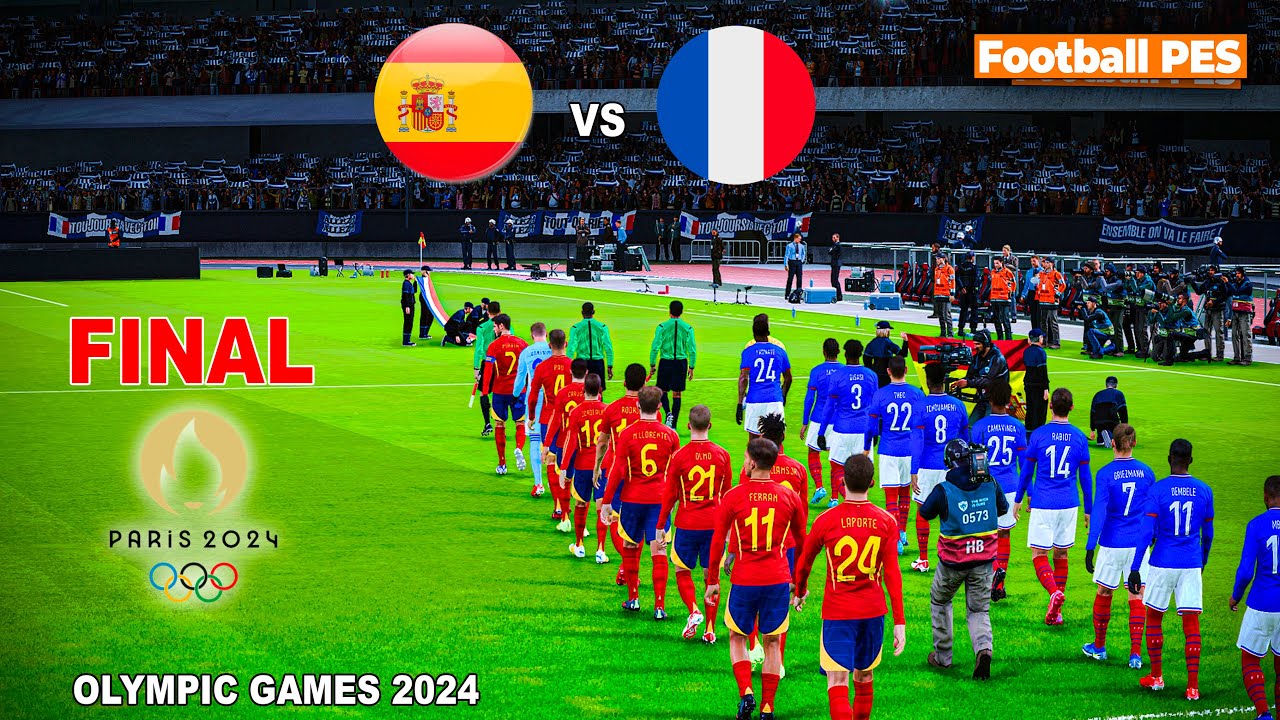 FRANCE vs SPAIN - Final OLYMPIC GAMES 2024 PARIS | FULL MATCH & ALL ...