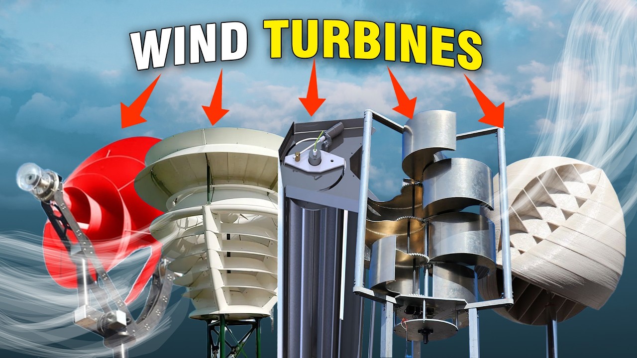 5 Genius Home Wind Turbines From Future To Overtake Solar Panels - YouTube