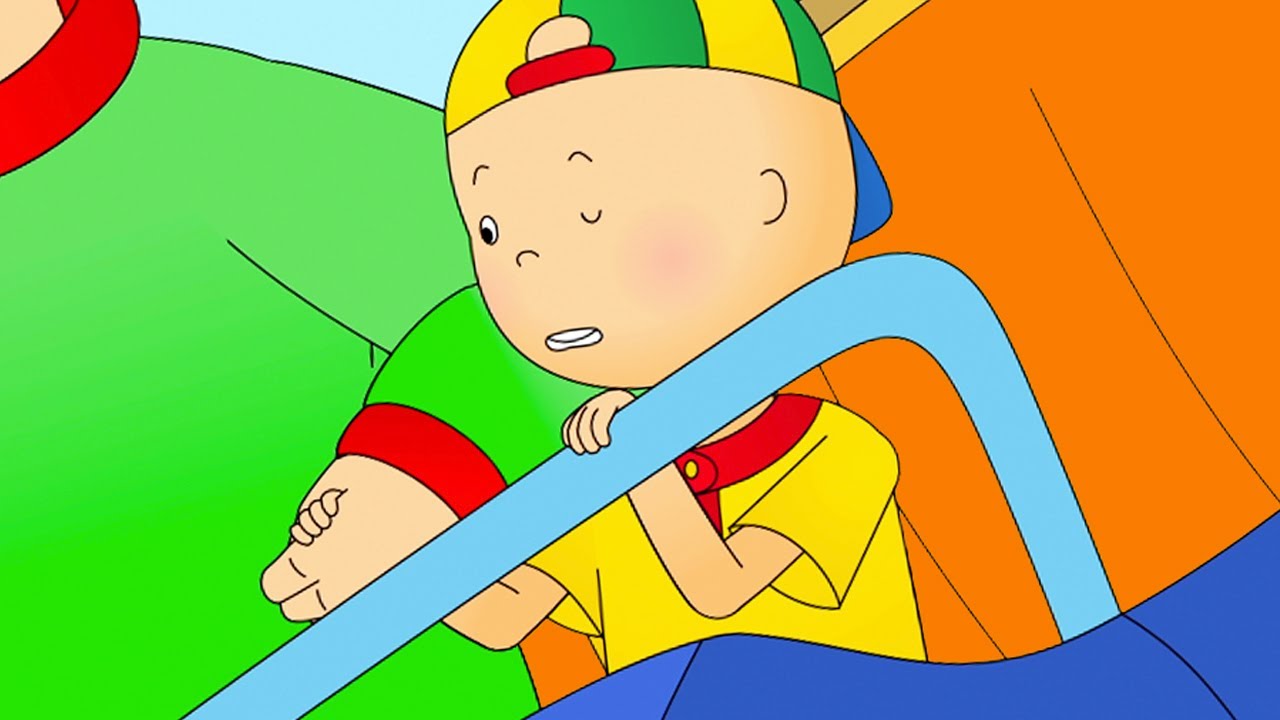 Caillou and the Scary Ride | Caillou Cartoon - YouTube