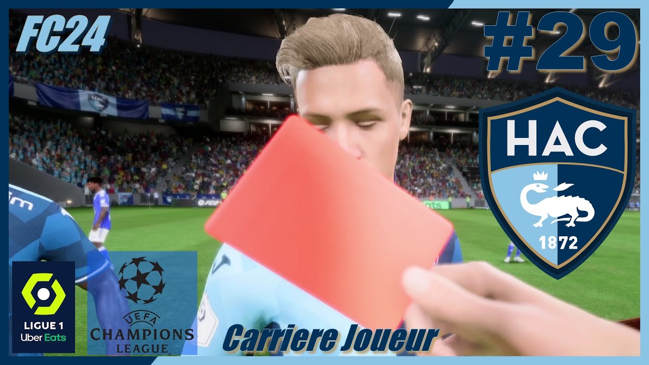 JE VOIS ROUGE ⚪🔵🌊🟥 #29 FC 24 CARRIÈRE PRO - YouTube