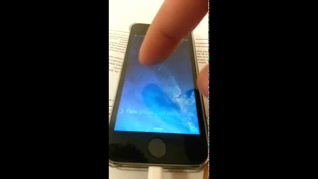 Blue screen of Death Iphone 5S / Ecran Bleu - YouTube