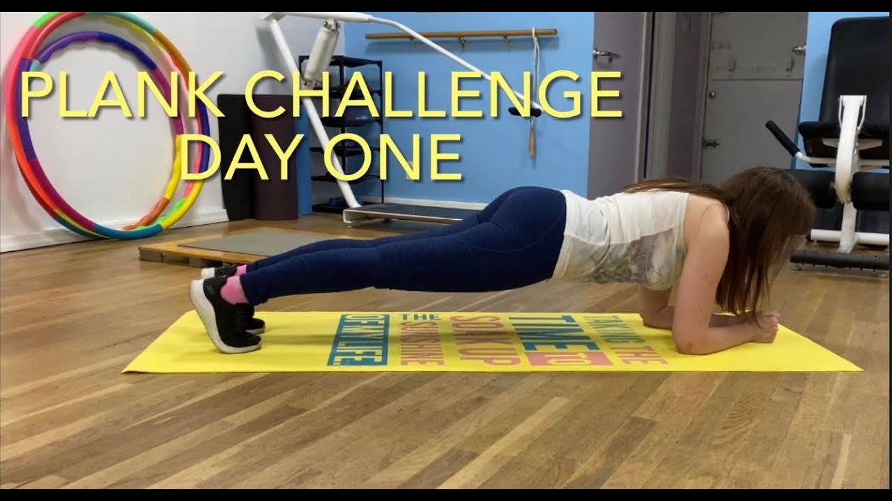 Plank Challenge Day One / Fun Fitness - YouTube