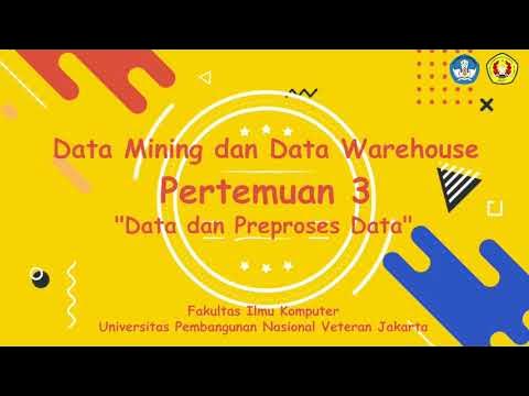 Data dan Preproses Data - Data Mining - Python - YouTube
