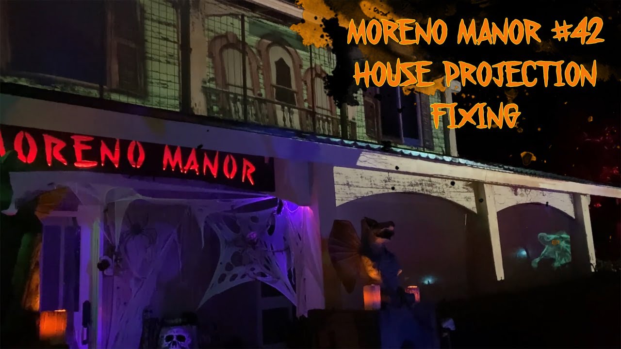 Moreno Manor 42 House projection tweeks - YouTube