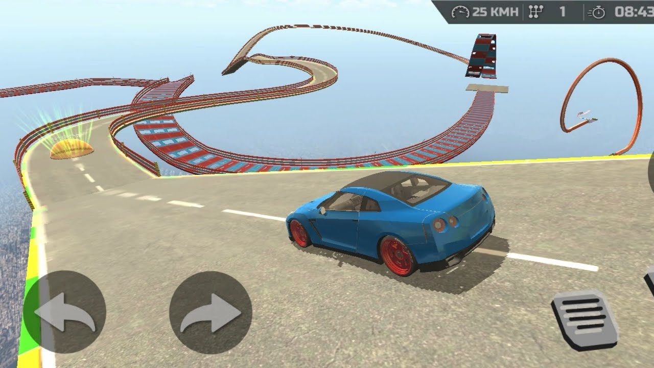 Mega Ramps Ultimate Races Car racing game#cargames - YouTube