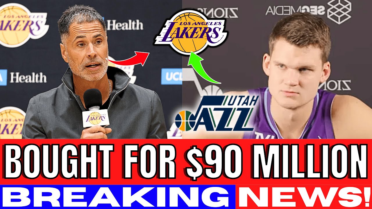 CONFIRMED! LAKERS FRONT OFFICE FINALLY MADE IT CLEAR! TODAY’S LAKERS ...