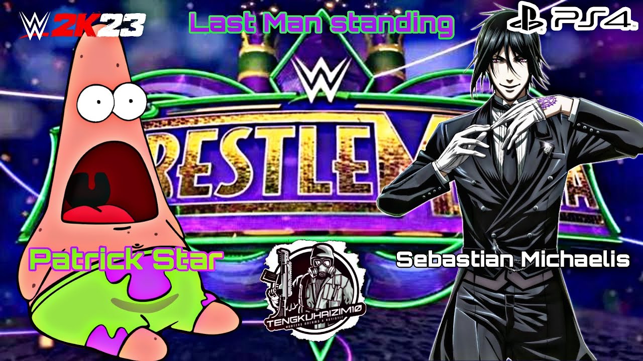 Patrick Star Vs Sebastian Michaelis (Last Man Standing) || WWE 2K23 ...