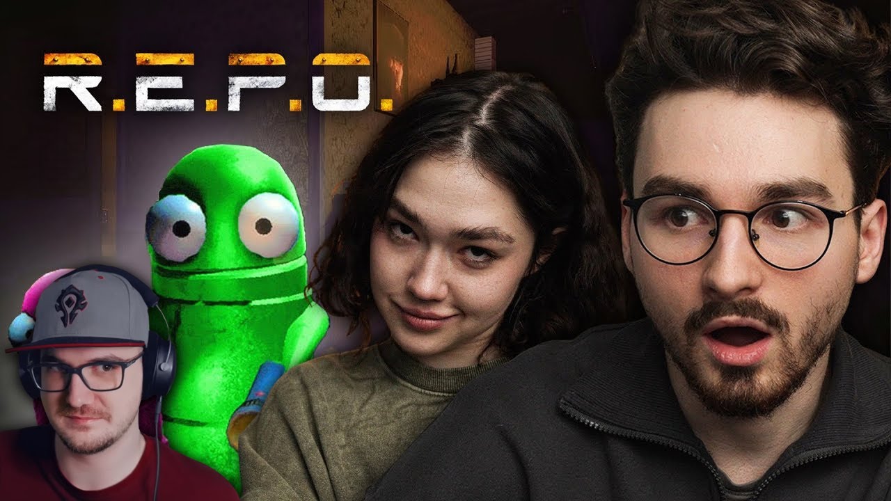 Анастасиз УЧИТ ИГРАТЬ МЕНЯ в R.E.P.O. Брайн Мапс ( TheBrianMaps ) | Реакция - YouTube