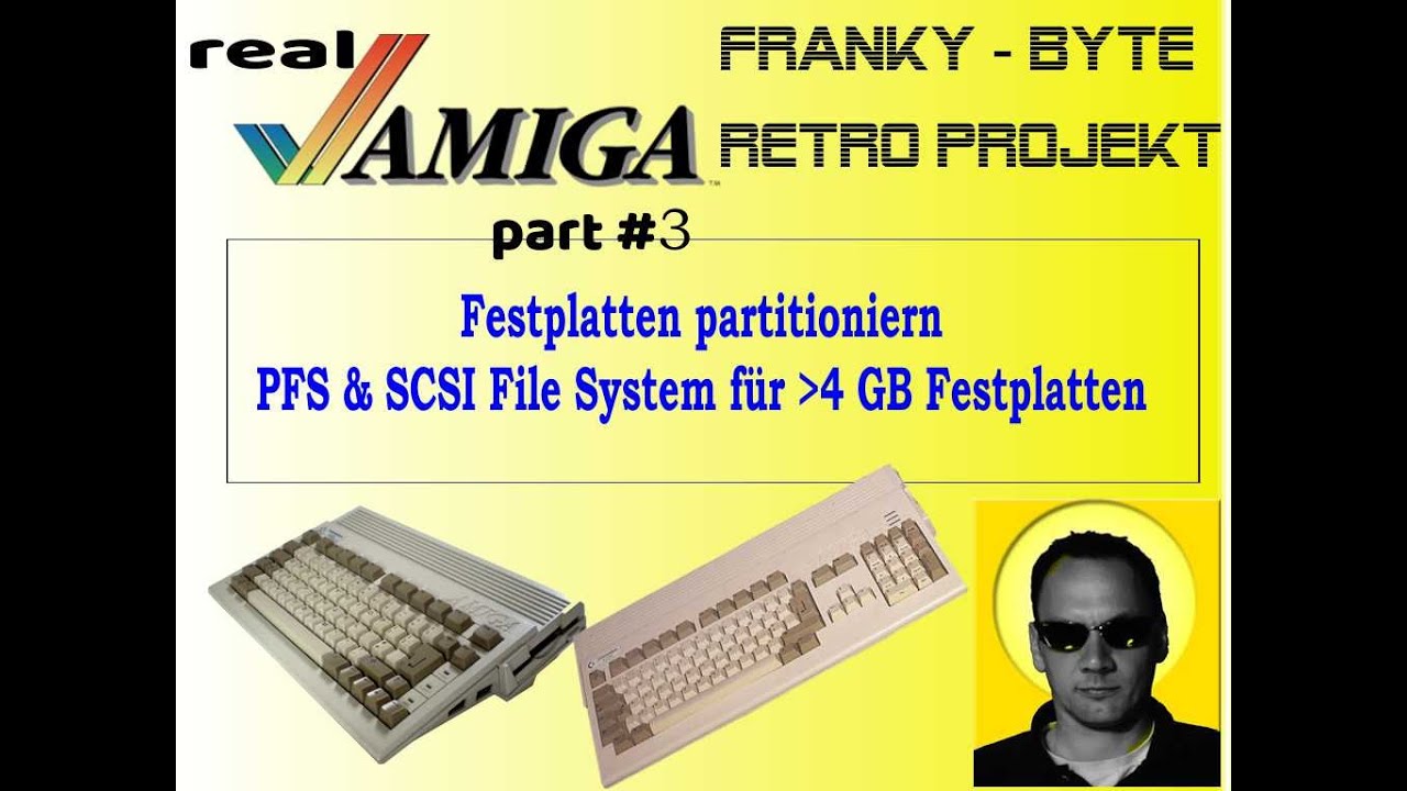How to install PFS3 or new scsi.device file system to Commodore Amiga ...