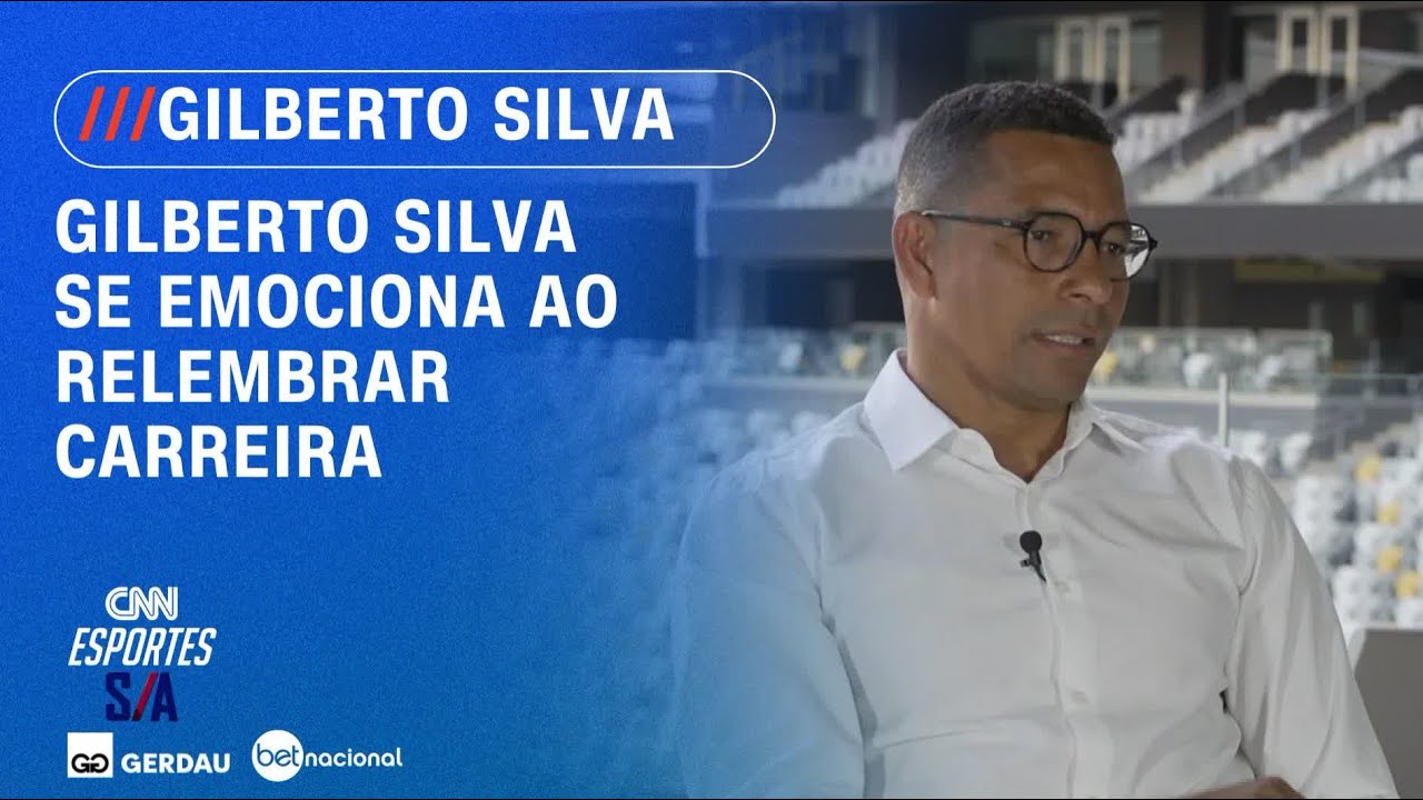Gilberto Silva se emociona ao relembrar início da carreira | CNN ...