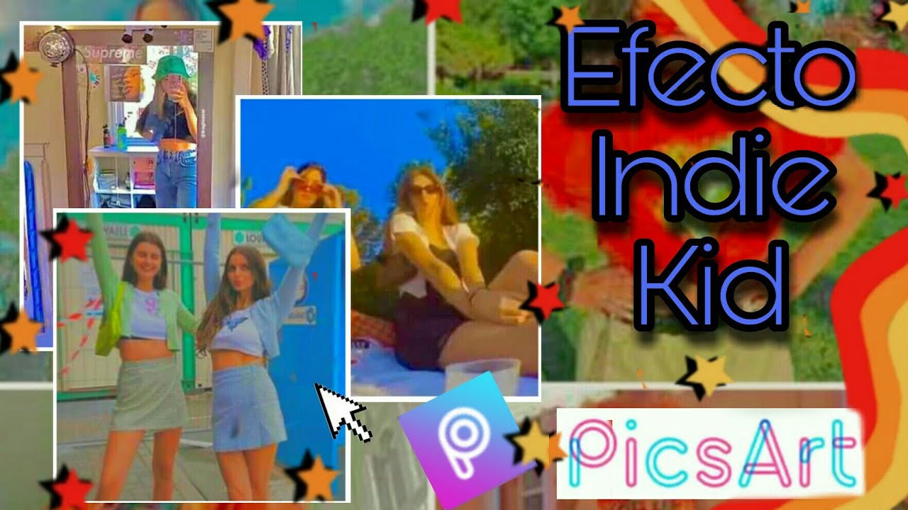 INDIE KID FILTER EN PicsArt!! 😮 - YouTube