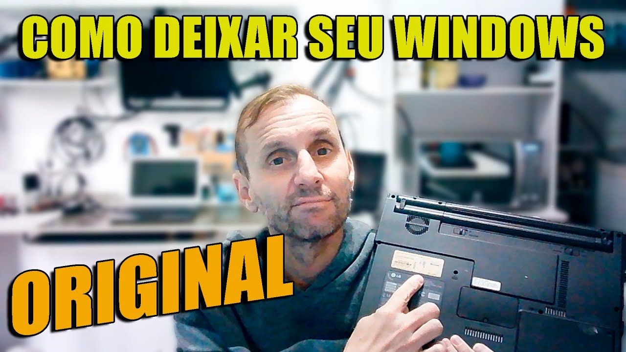 COMO ATIVAR O WINDOWS COM UMA CHAVE ORIGINAL - YouTube