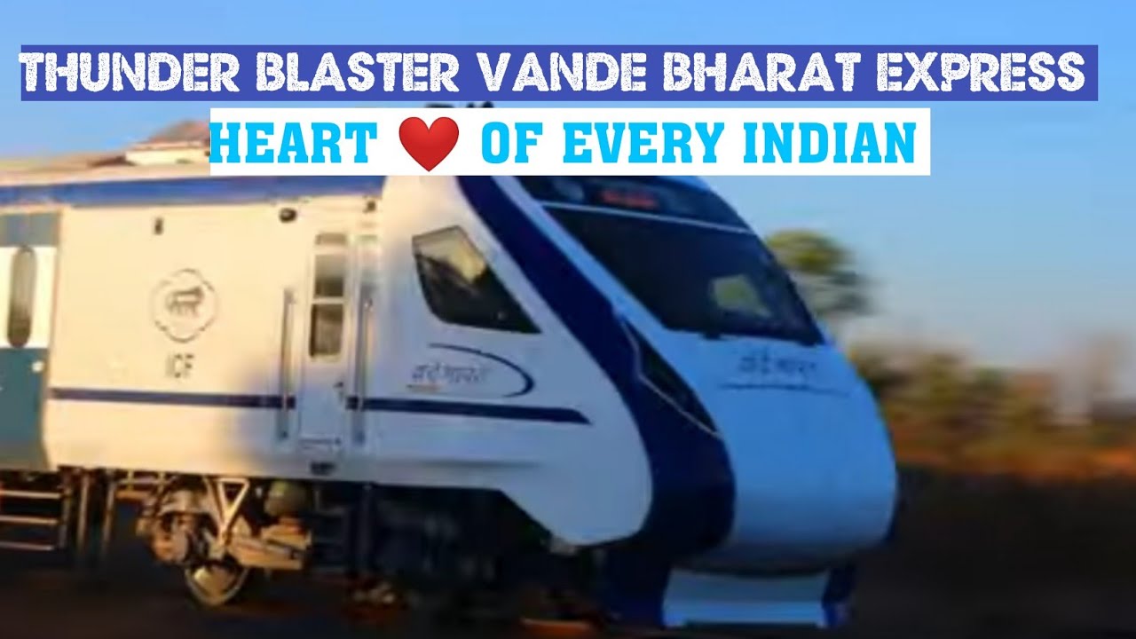 VANDE BHARAT EXPRESS ! FASTEST TRAIN OF INDIA ! BULLET TRAIN ! - YouTube