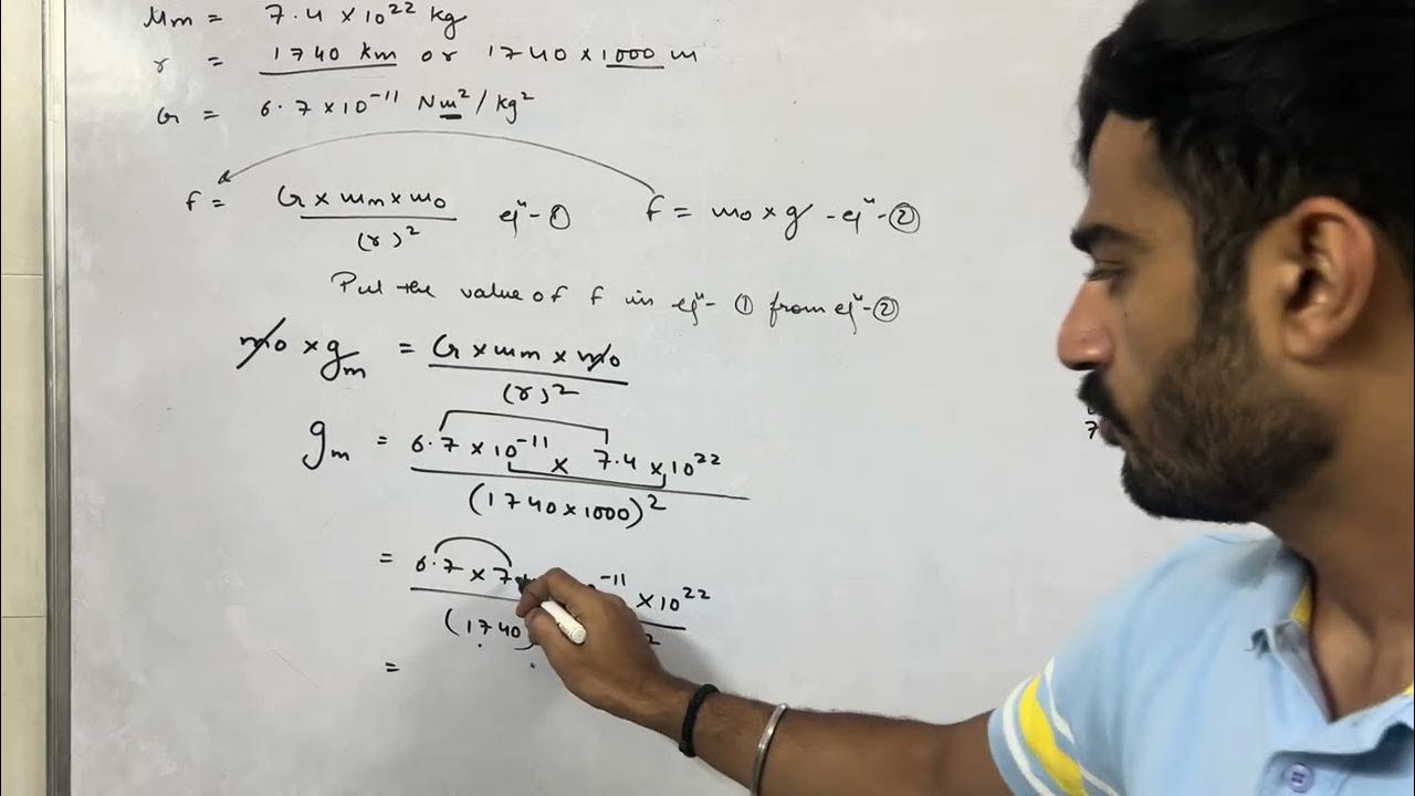 Gravitation || part -2 || 9th class science || Physics || Acceleration due to gravity on moon ...