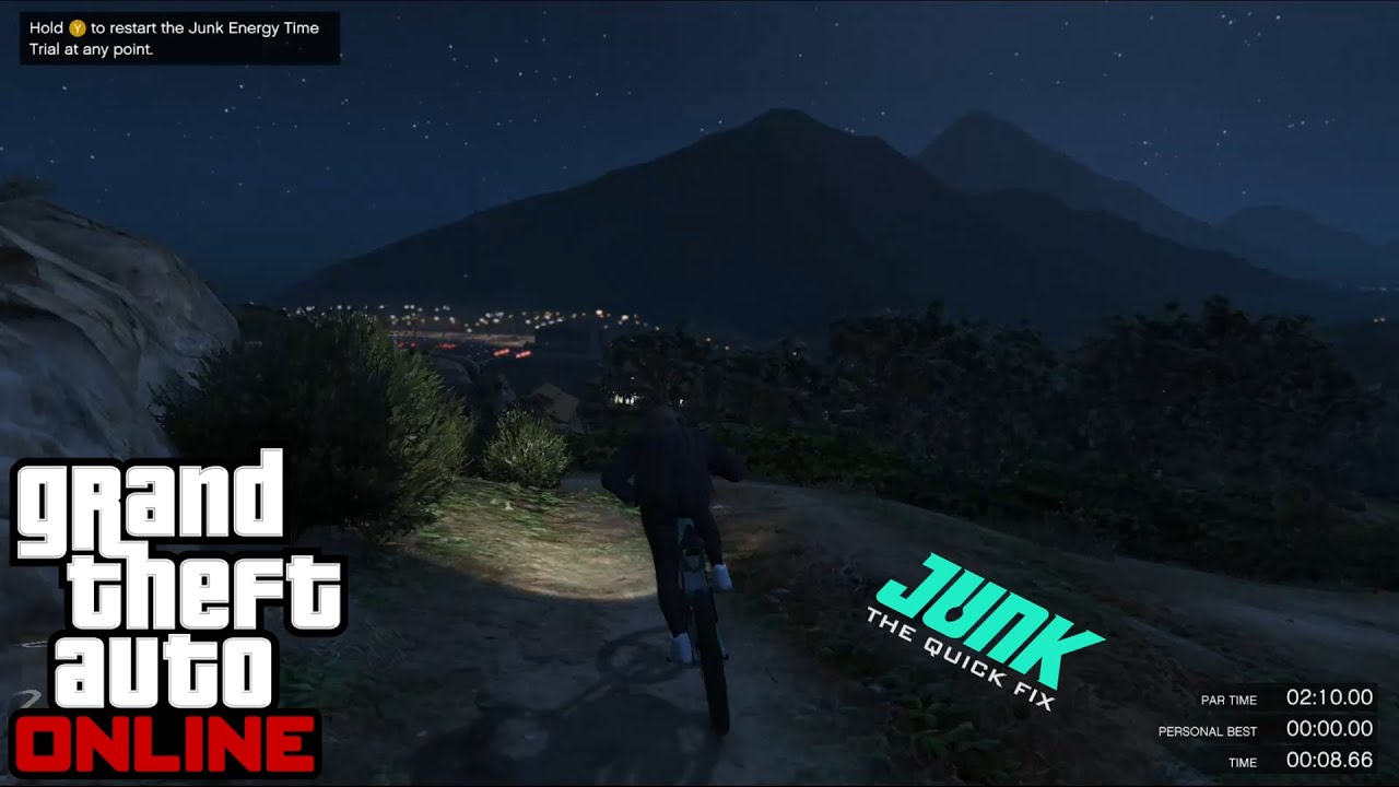GTA Online Junk Energy Time Trials Marlowe Vineyards Attempt 3 - YouTube