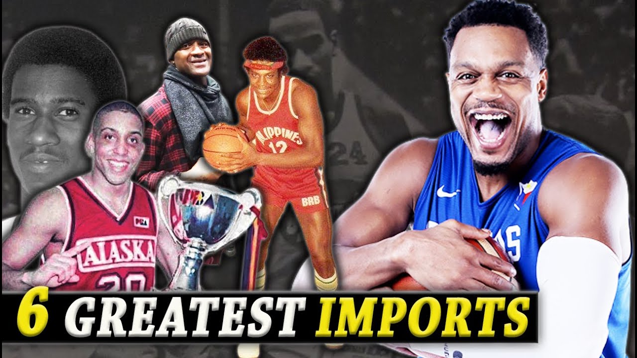 ANG ANIM NA GOAT IMPORTS SA KASAYSAYAN NG PBA - YouTube
