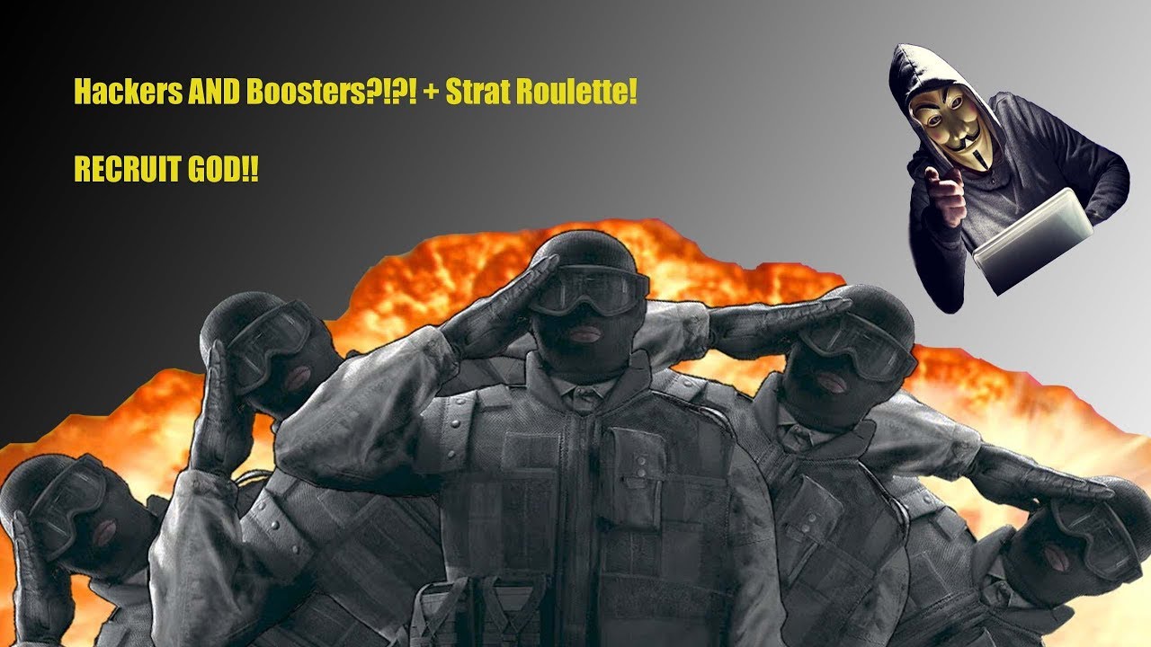 HE ADMITS TO HACKING!!!+Strat Roulette: Rainbow Six Siege - YouTube
