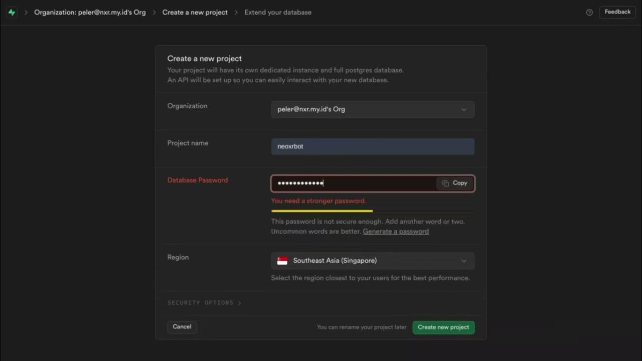 Setup Database PostgreSQL (Supabase) - YouTube