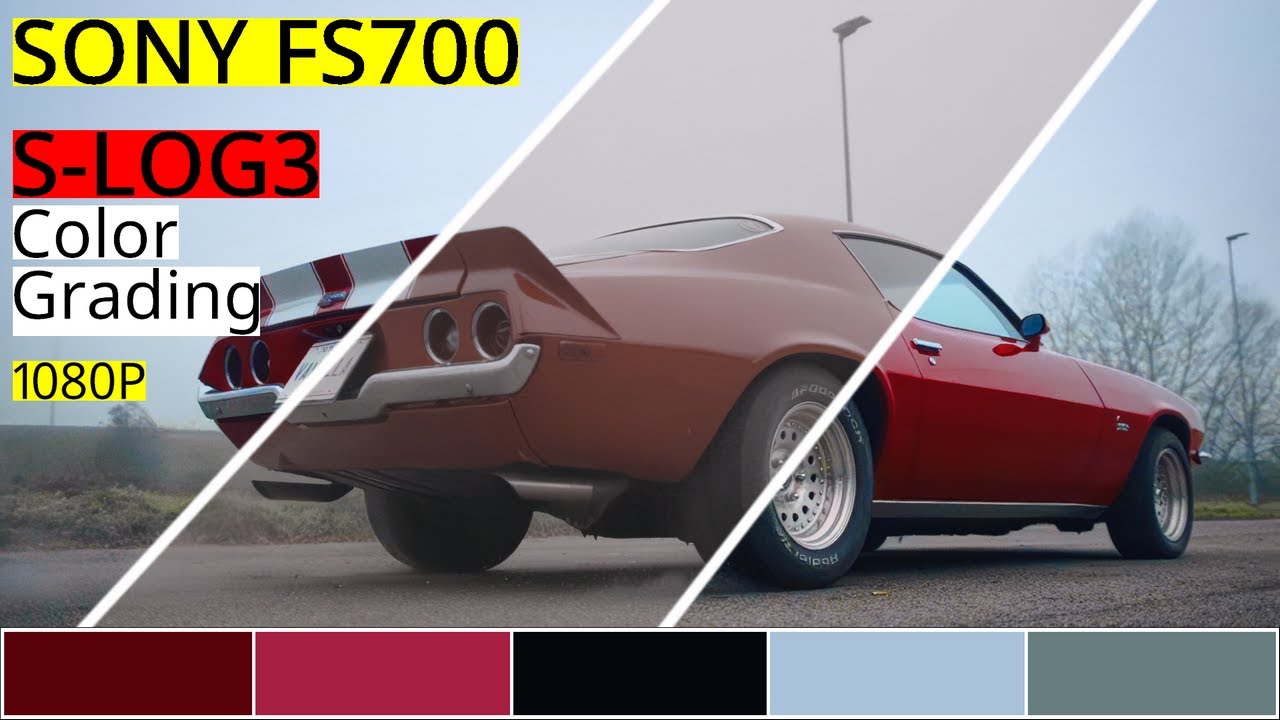Sony FS700 1080p | S-Log3 - Color Grading footage - YouTube