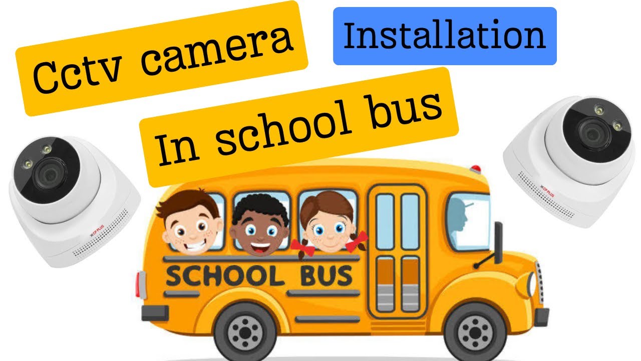 CPPLUS 4G 3MP Camera installation in School Bus | CP-D31G 4G SIM Cctv ...
