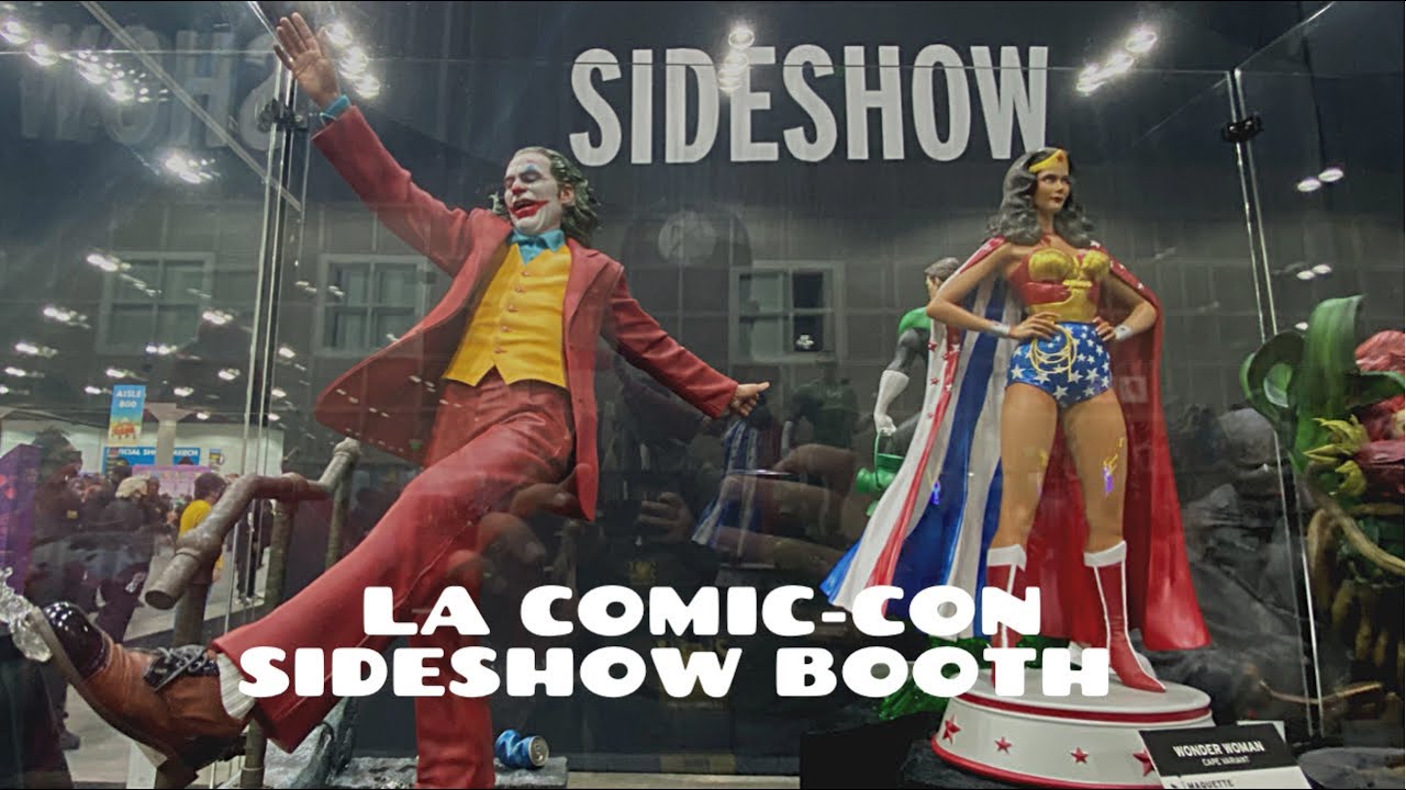 Sideshow Booth at Los Angeles (LA) Comic Con 2021 - YouTube