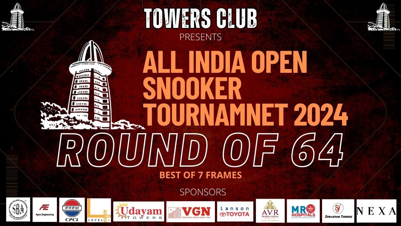 T6 - ROUND OF 64 - DILIP KUMAR vs ADITYA K -TOWERS CLUB ALL INDIA OPEN ...