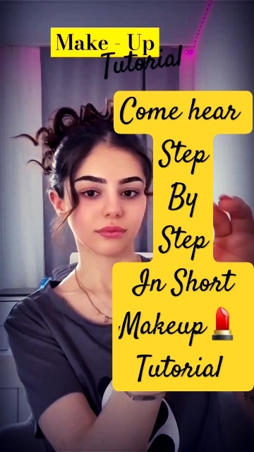 Make-up Tutorial step by step in 1 min, grwm #shorts - YouTube