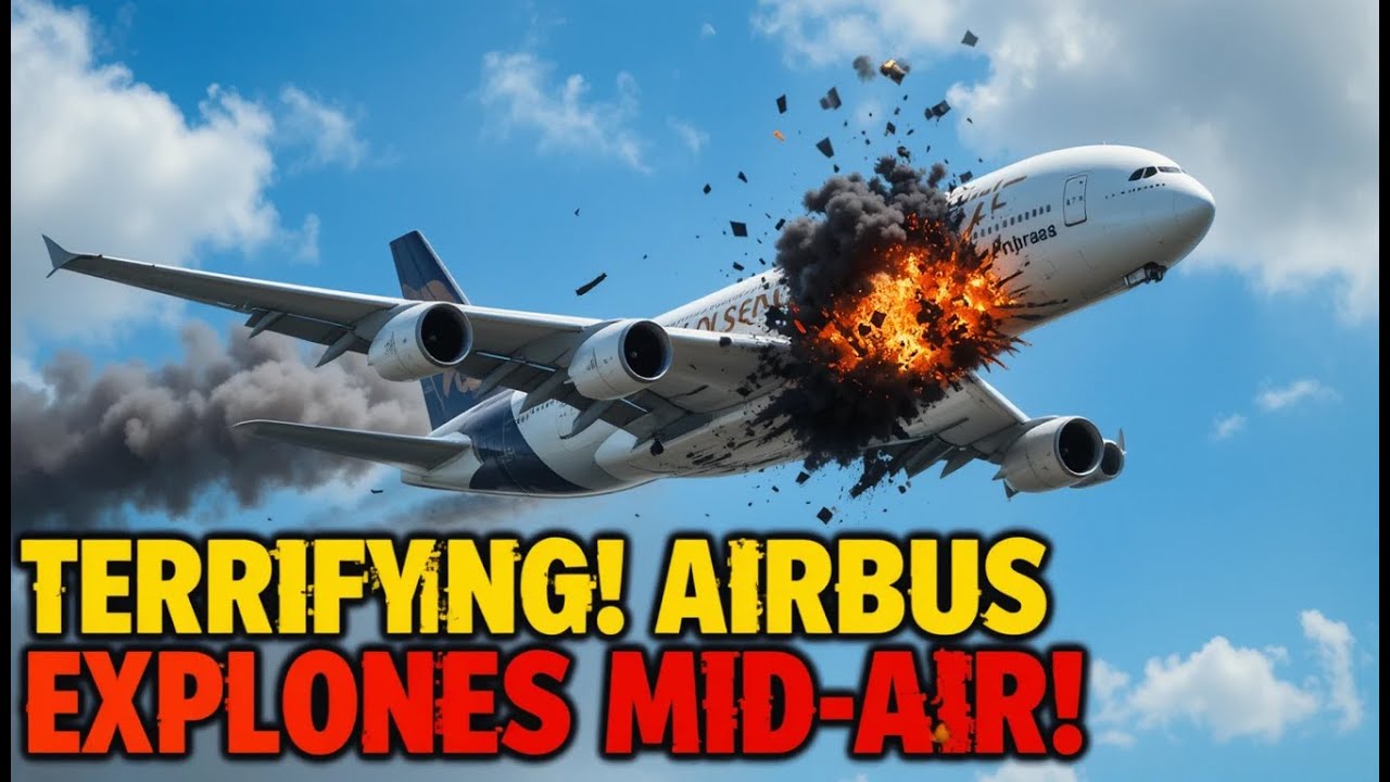 Airbus A380 Engine EXPLODES After Takeoff! (Qantas 32) - YouTube