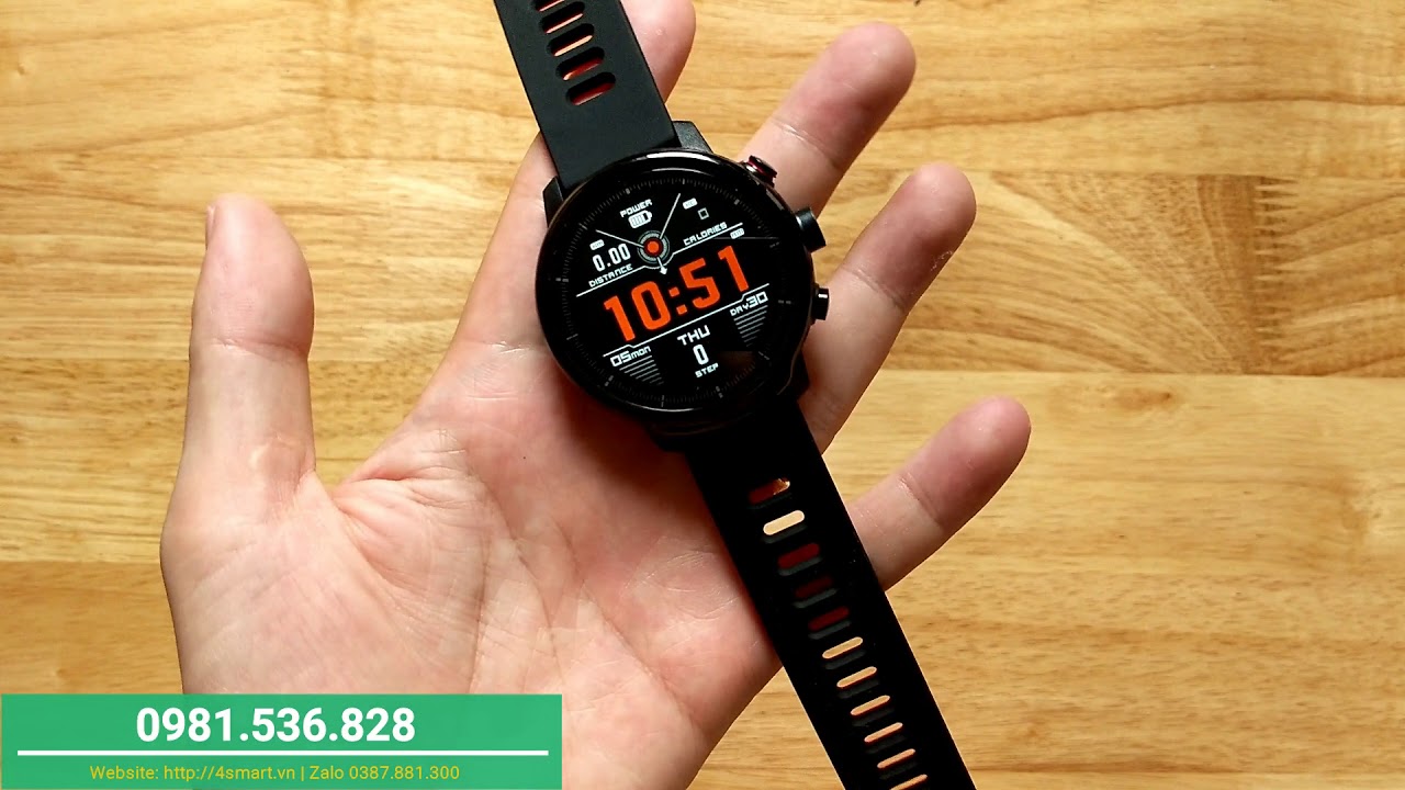 Microwear L5 | Smartwatch hỗ trợ đo nhịp tim - Kiểu dáng đẹp mắt, nam ...