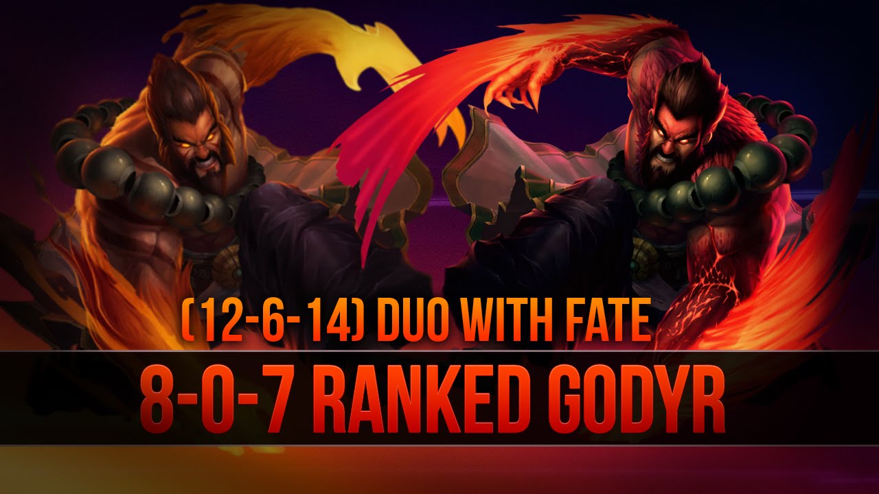 8-0-7 Ranked Udyr (12-6-14) Duo with Fate - YouTube