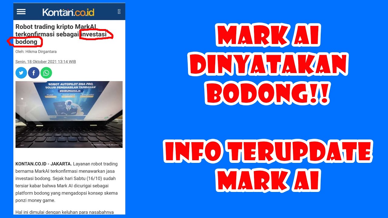 Janji Mark AI Hari Senin. Info Terbaru MARKAI. Menyusul Sunton Capital ...