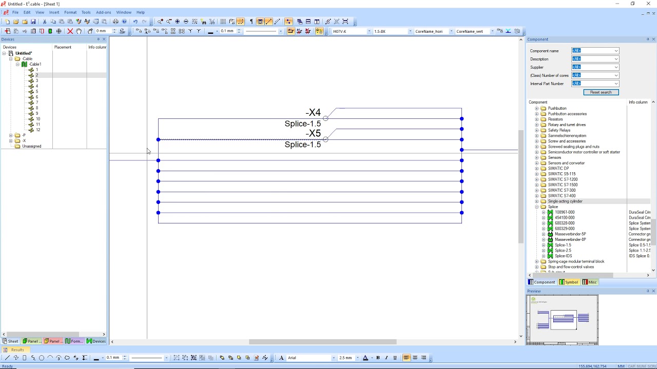 Using Routing parth attribute in Zuken E3.Series to show cable ...