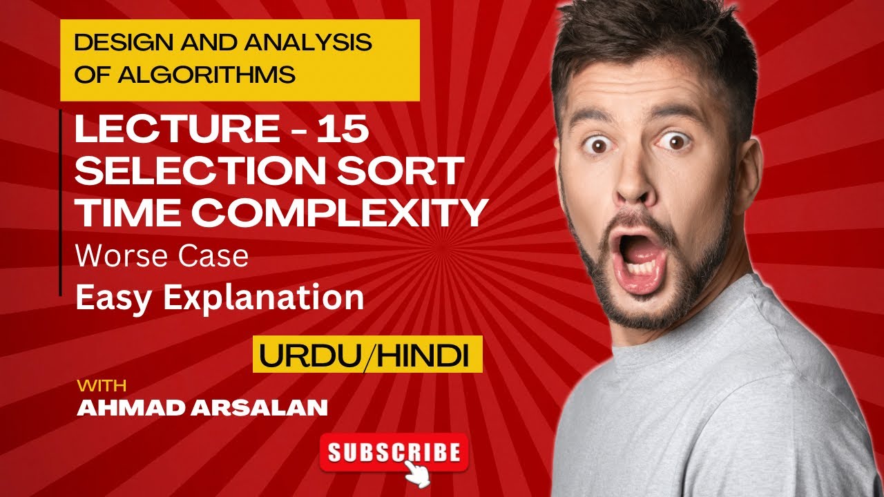 Easy Selection Sort Algorithm Explanation Time Complexity Explained 3951