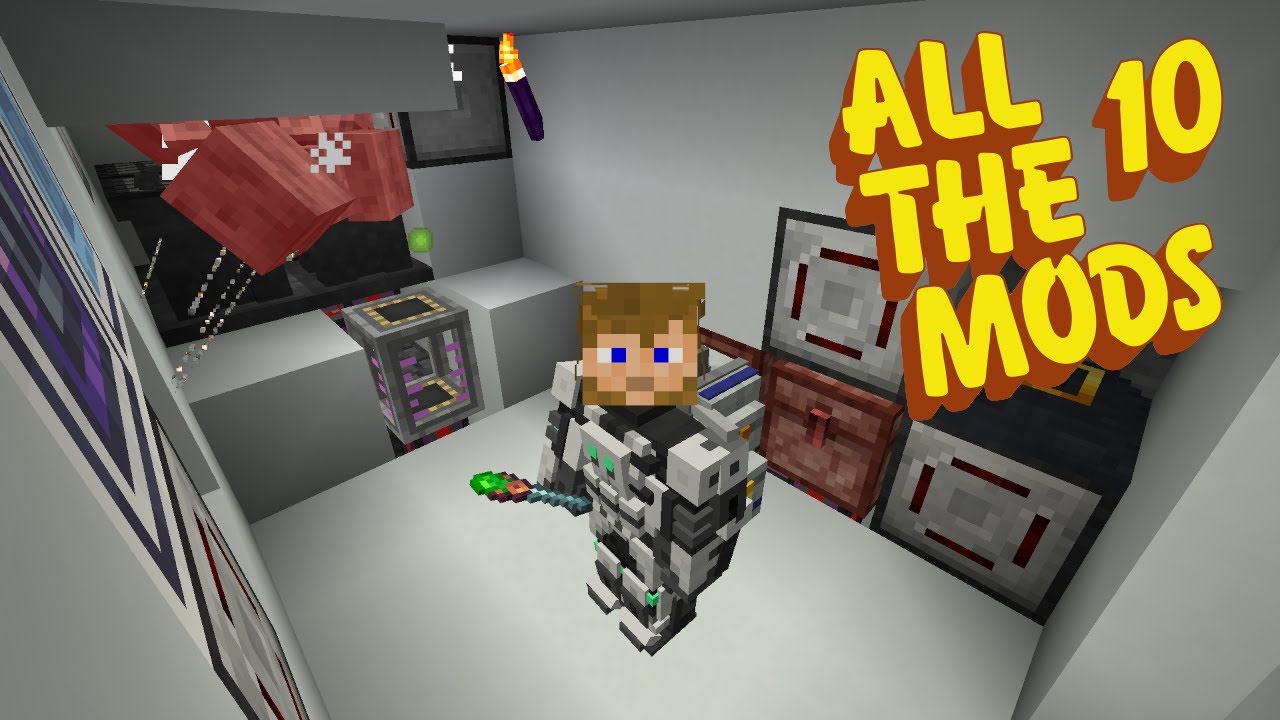 All The Mods 10 (ATM10) - Ep 54 - Time Wand And Free Ores With ...
