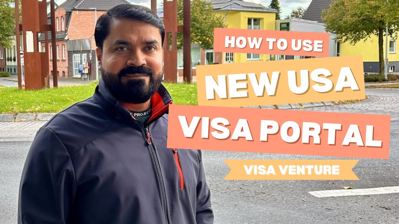 HOW TO SIGN INTO THE NEW USA VISA PORTAL || VISA VENTURE|| - YouTube