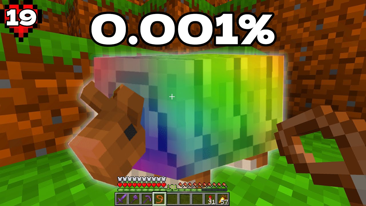 I Trapped Minecraft's Rarest Mobs - YouTube