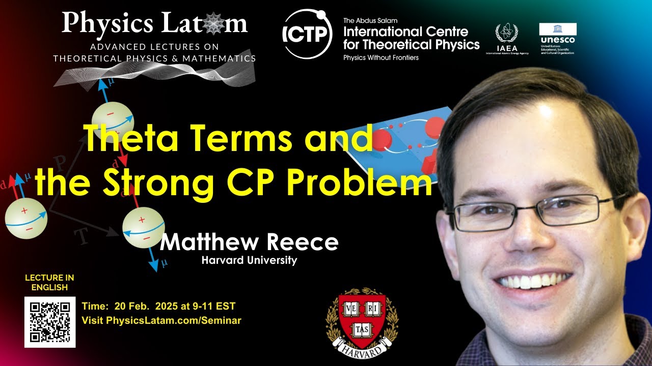 Theta Terms and the Strong CP Problem - Matthew Reece - YouTube