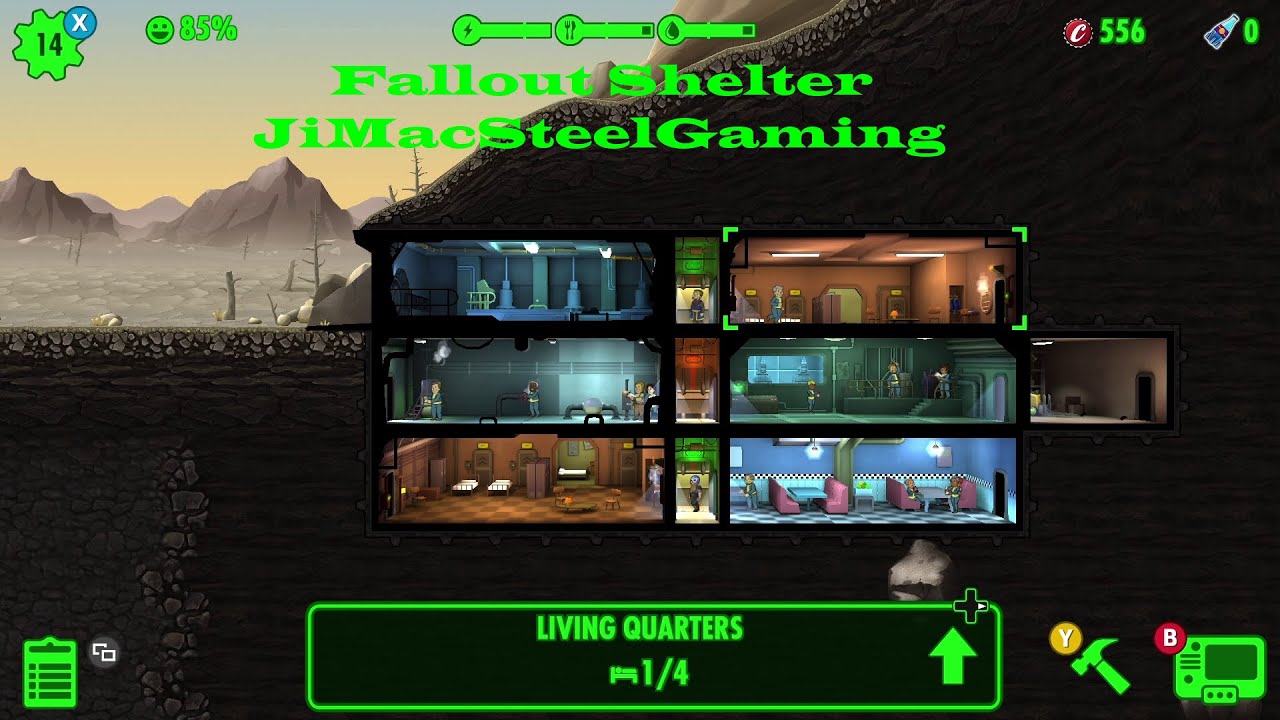 Fallout Shelter: EP. 5 Overseer's Office, 1st Quest, Another attack ...