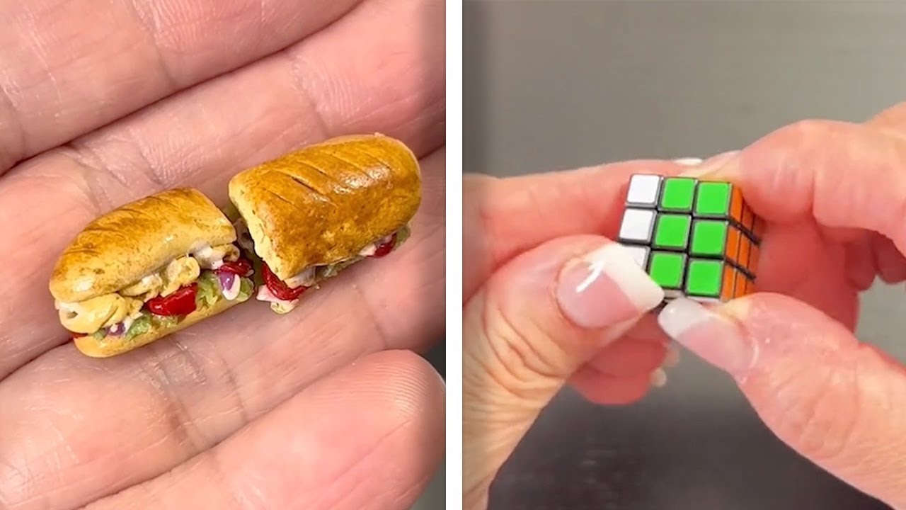 Woman Shows Off Incredible Miniature Replica Collection - YouTube