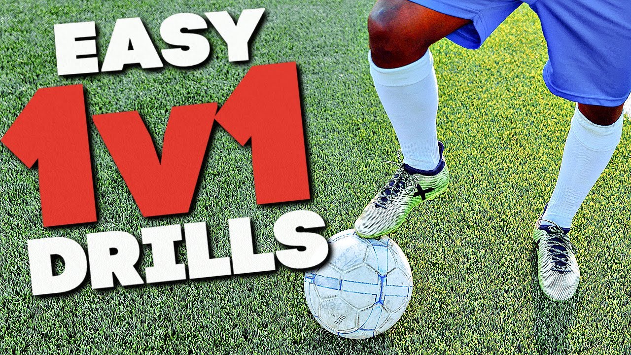 1v1 Soccer Drills For Beginners | The Best 1v1 Attacking Soccer Moves ...
