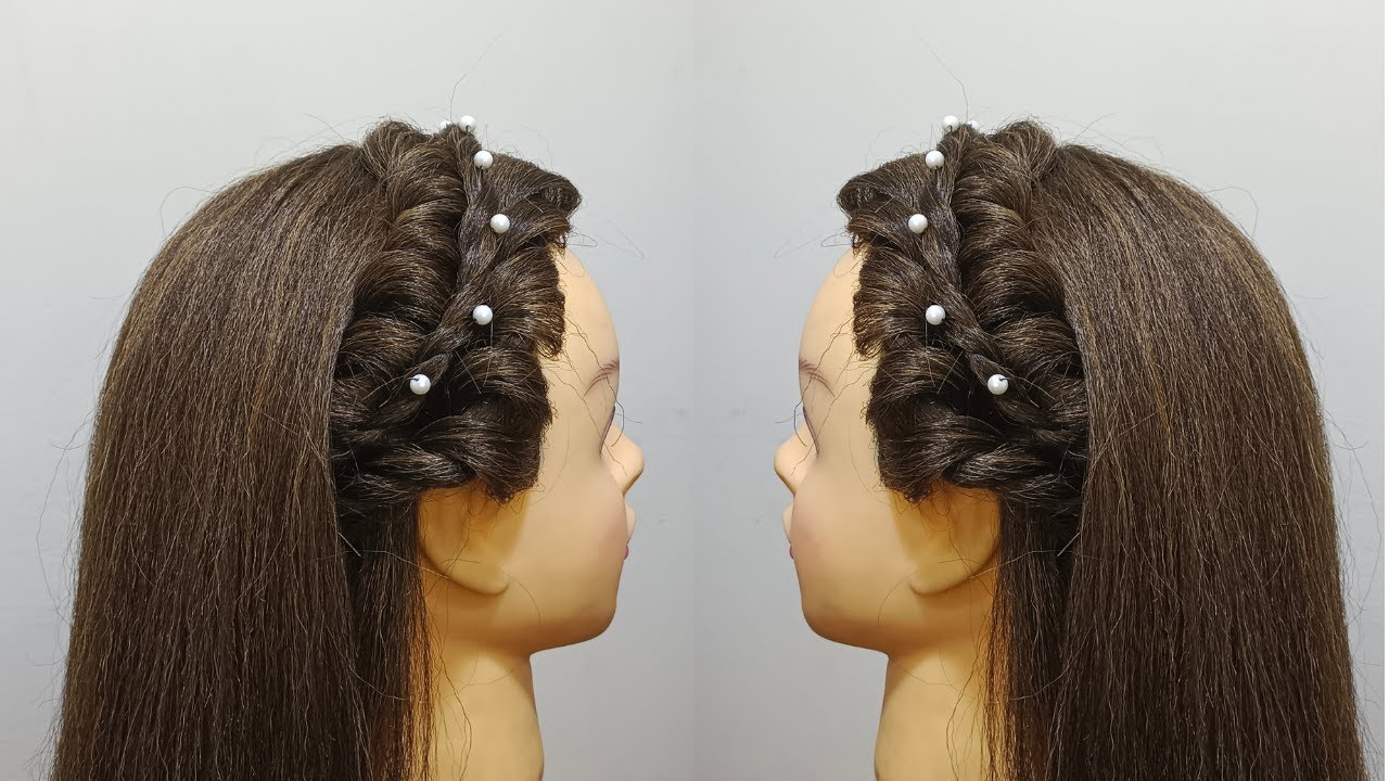 Stunning Twisted Braid |Front Variation |Hairstyle Tutorial - YouTube