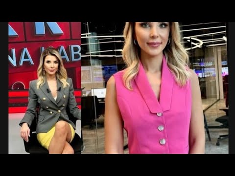 Spiker Gizem Çetin kısa mavi etek ve firikler #youtube #beniöneçıkart