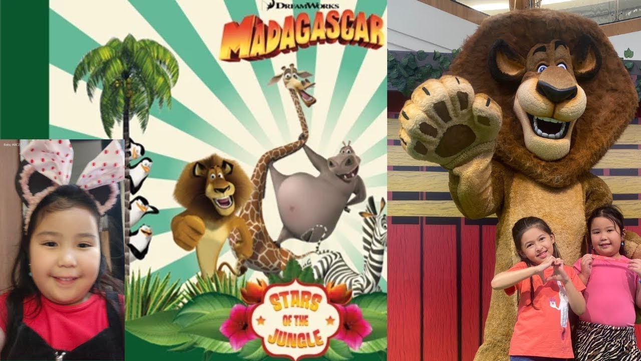 MADAGASCAR 'STARS OF THE JUNGLE' |Dalma Mall Abu Dhabi - YouTube