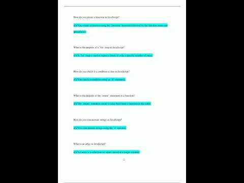 CodeHS JavaScript Questions and Answers Already Passed1135 - YouTube