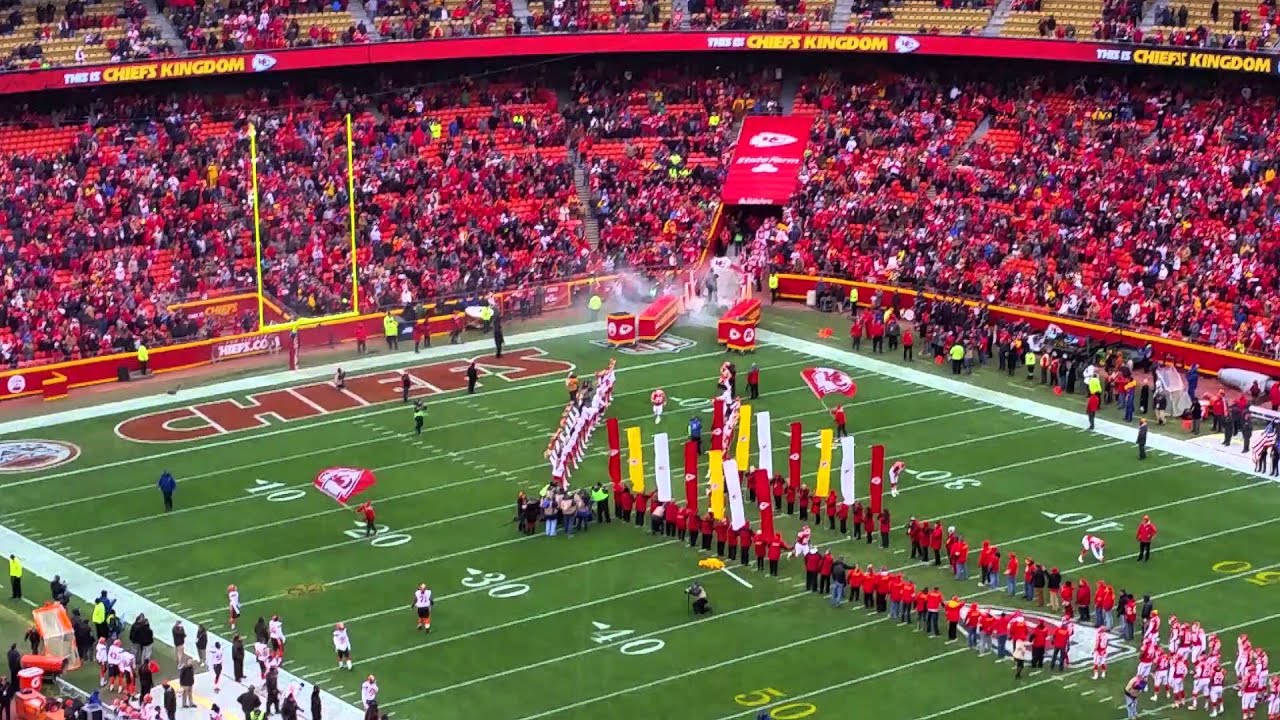 Kansas City Chiefs entrance vs Browns - YouTube