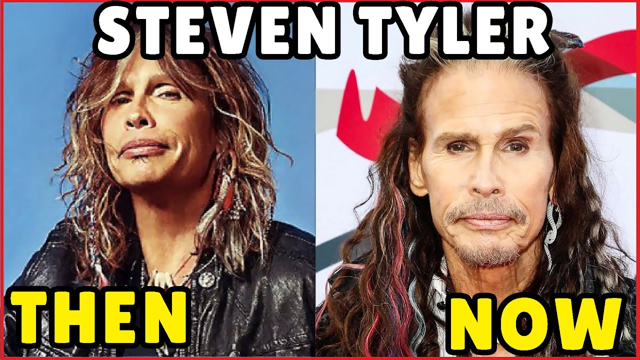 🔴 STEVEN TYLER (AEROSMITH) ★ THEN and NOW Biography - How he changed ...