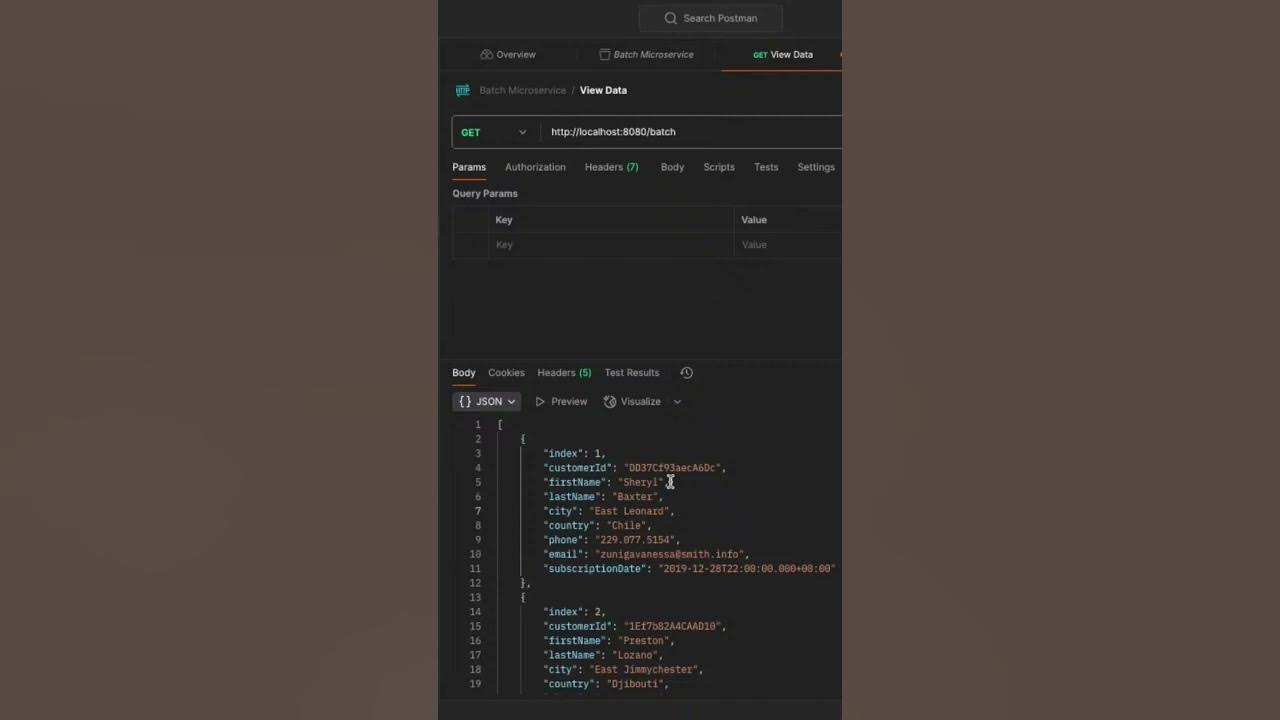 How to create and run Spring BATCH Microservice | Bulk Processing | CSV ...