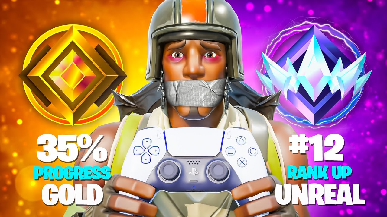 Gold to Unreal Solo Controller Ranked Speedrun (Chapter 5 Season 3 ...