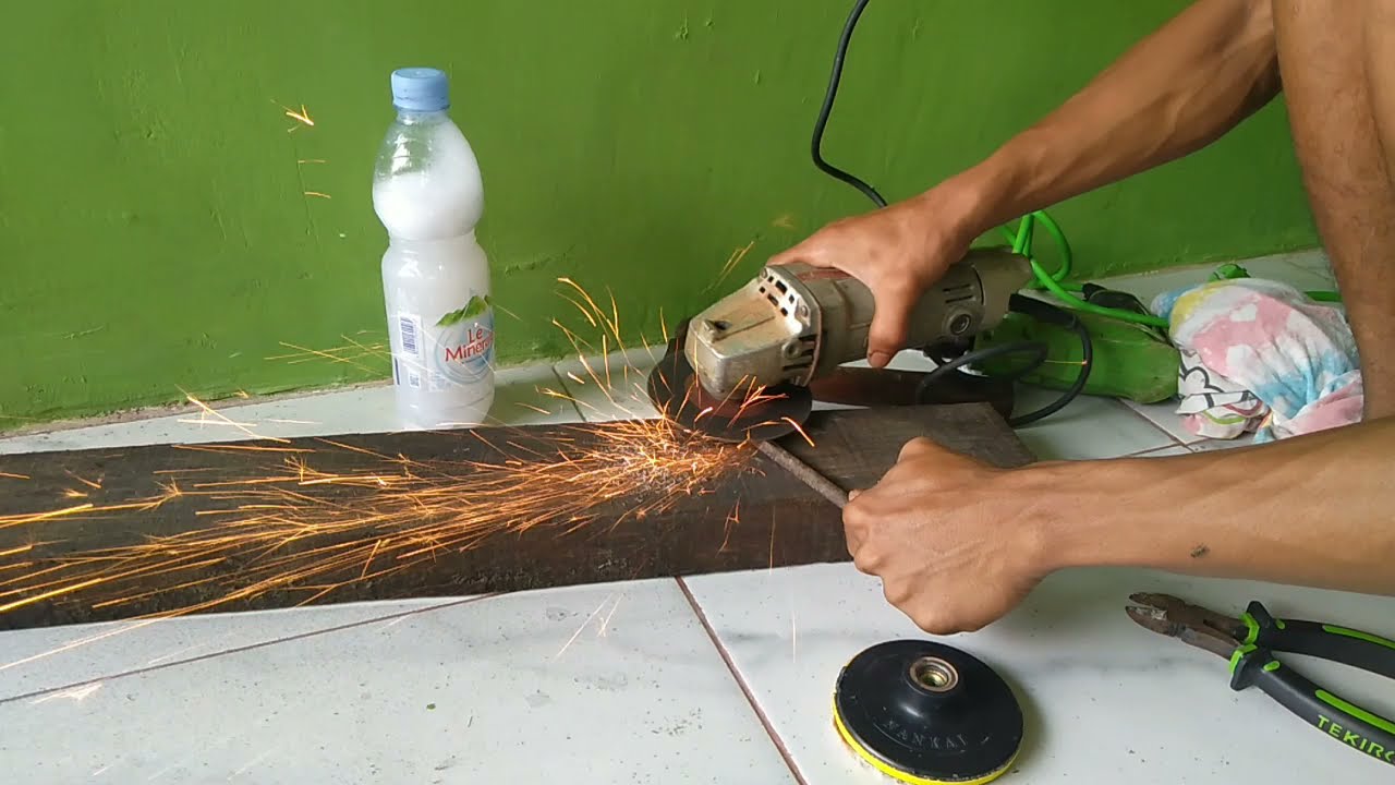 Membuat Tempuling atau Mata Tombak Ikan - YouTube